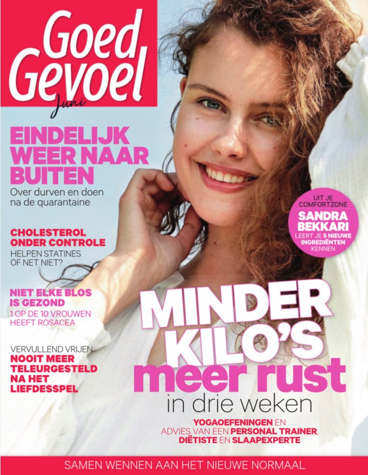 Tijdschrift Goed Gevoel Magazine - juni 2020 - Pers-wereld