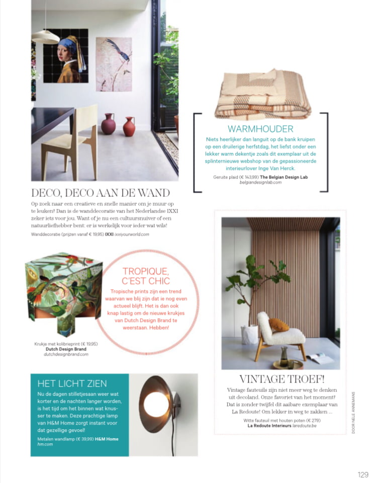 Tijdschrift Goed Gevoel Magazine - oktober 2020 - Pers-wereld