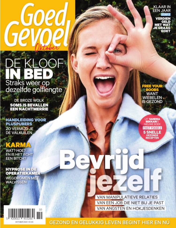 Tijdschrift Goed Gevoel Magazine - oktober 2020 - Pers-wereld