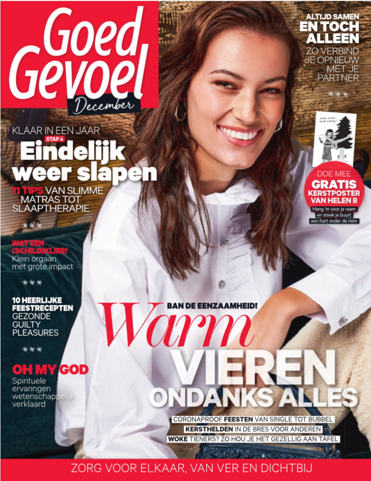 Tijdschrift Goed Gevoel Magazine - december 2020 - Pers-wereld
