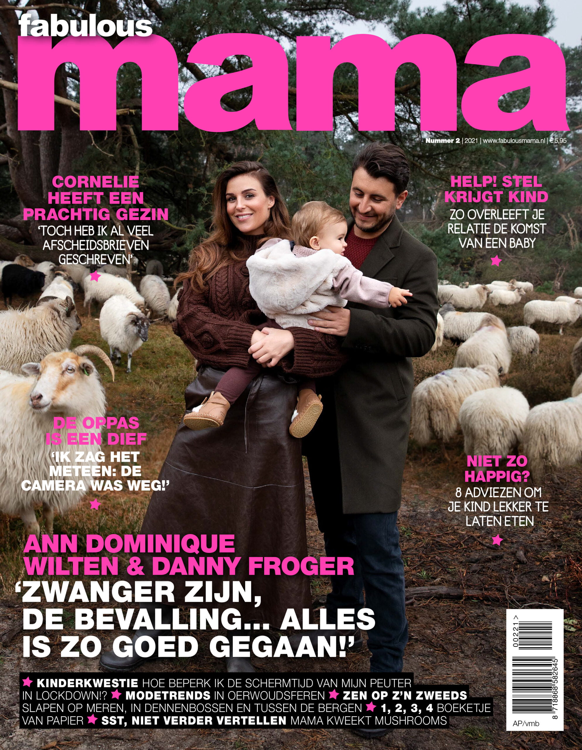 Tijdschrift Fabulous Mama - februari 2021 - Pers-wereld