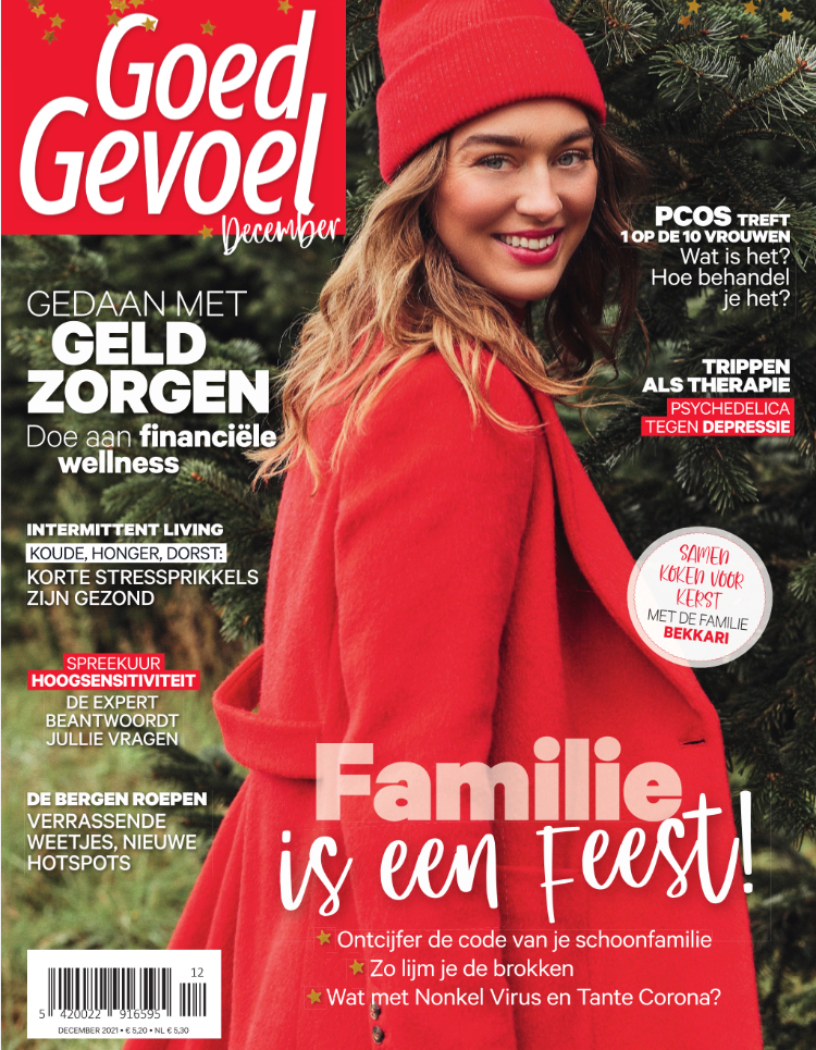 Tijdschrift Goed Gevoel Magazine - december 2021 - Pers-wereld