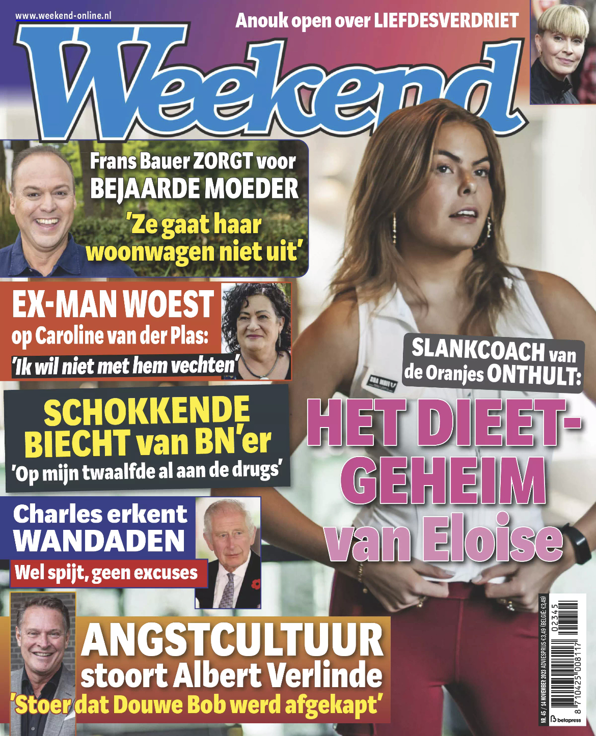 Tijdschrift Weekend 45 - november 2023 - Pers-wereld