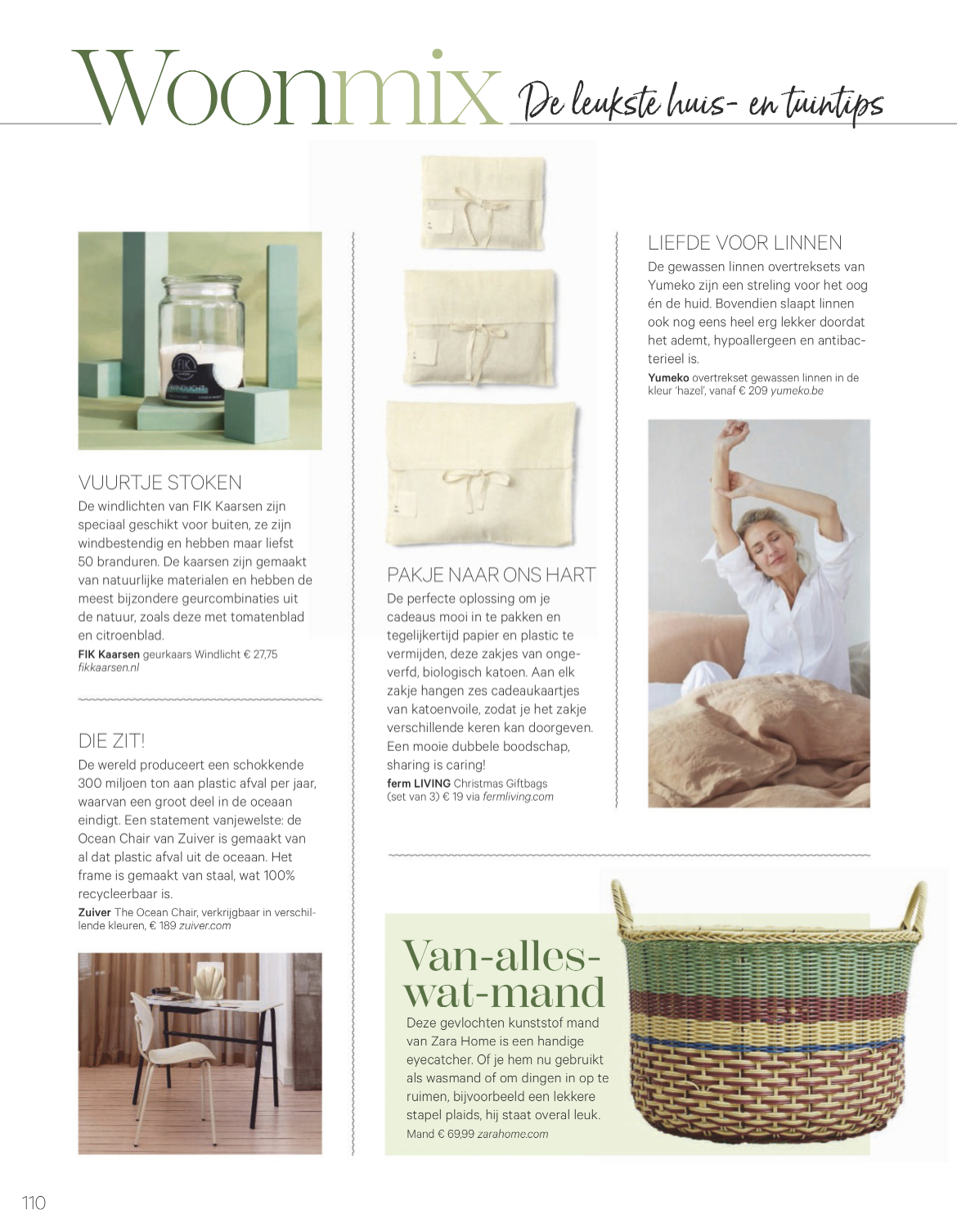 Tijdschrift Goed Gevoel Magazine (BE) - december 2023 - Pers-wereld