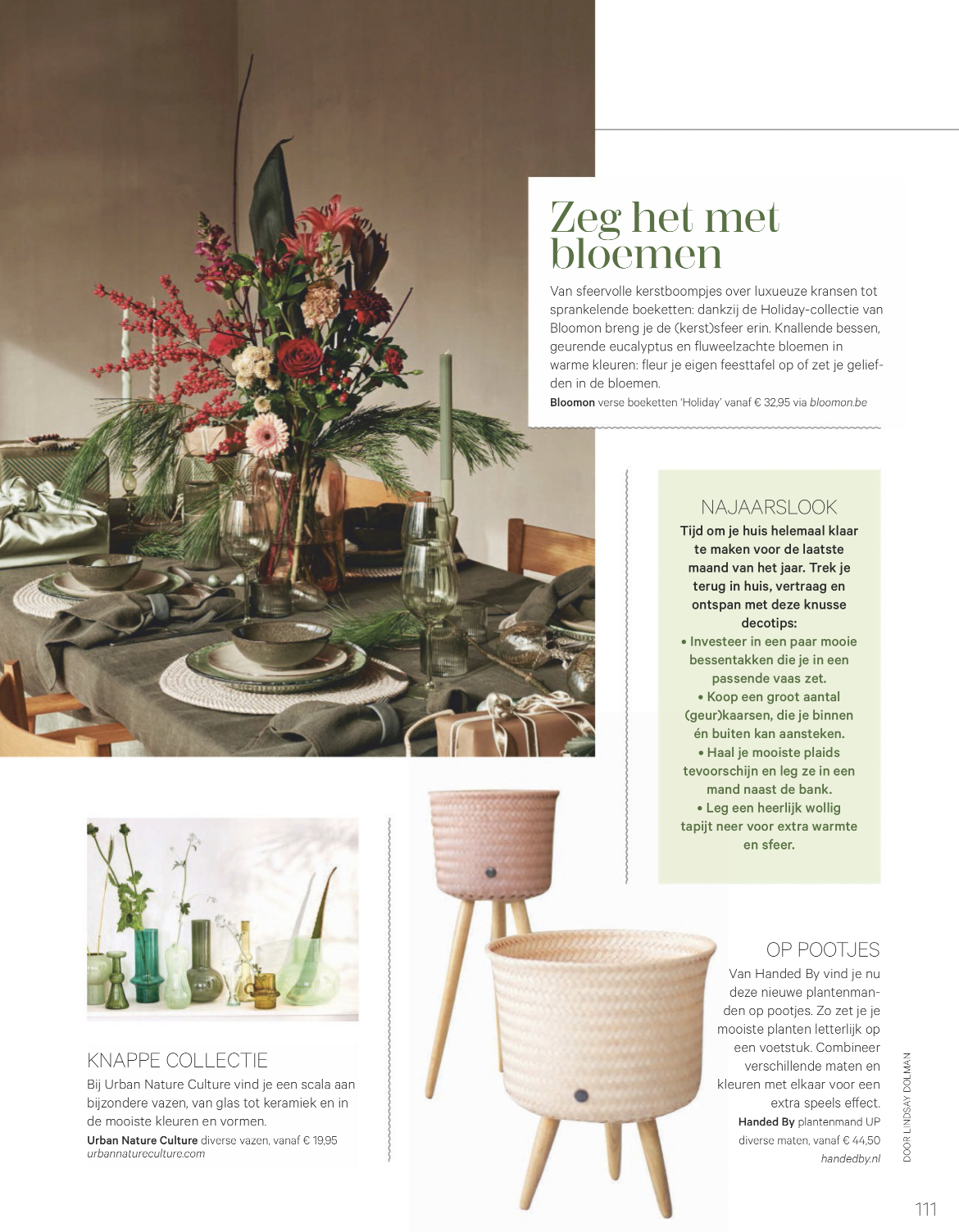 Tijdschrift Goed Gevoel Magazine (BE) - december 2023 - Pers-wereld